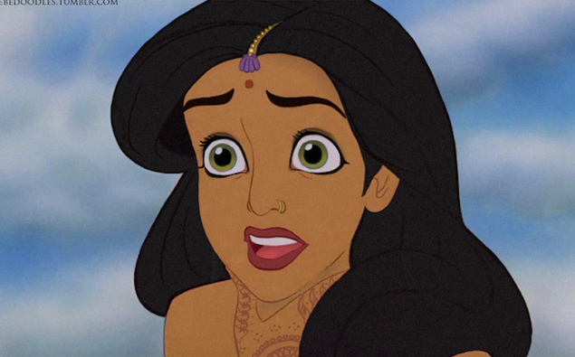 Artist Reimagines Disney Princesses As Different Ethnicities