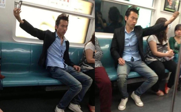 People Caught Taking Embarrassing Selfies