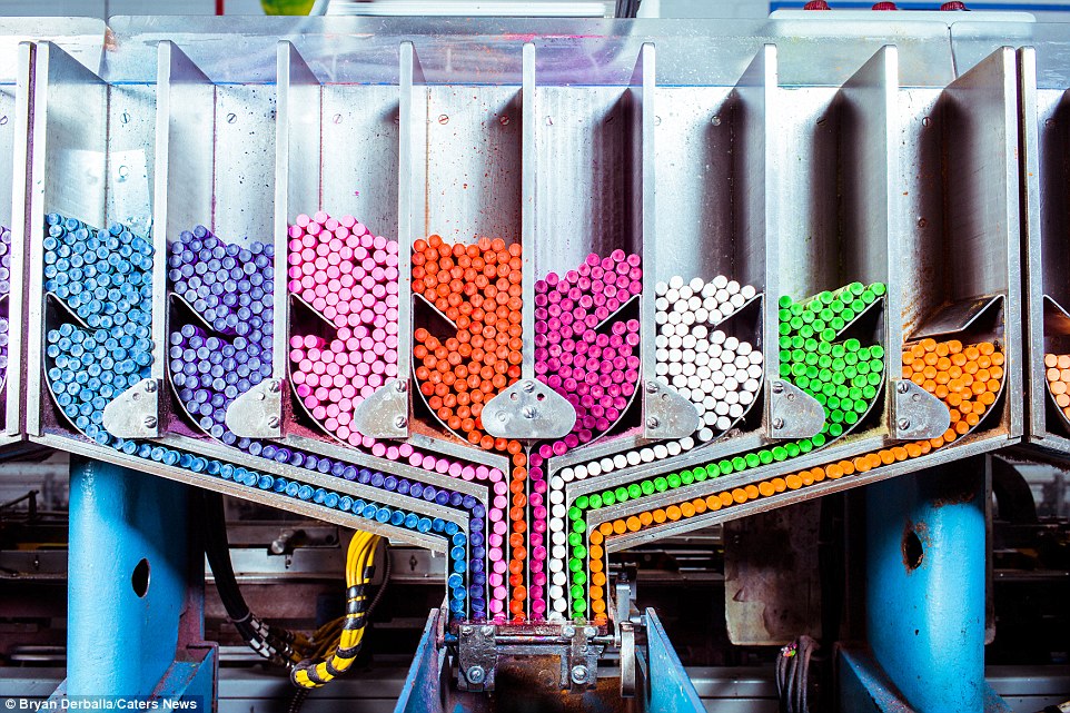 Inside the Colourful Crayola Factory
