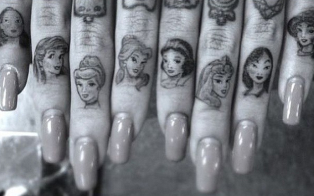 Gorgeous Disney Princess Tattoos