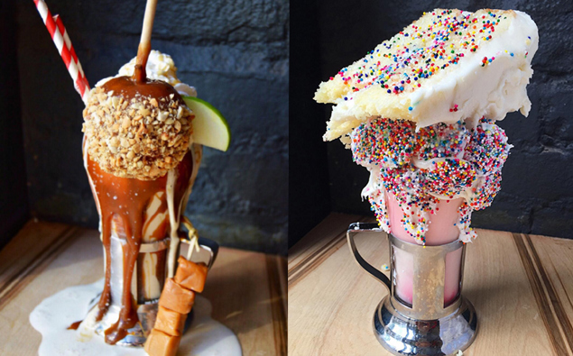 This NYC Restaurant's Milkshakes Are NEXT LEVEL
