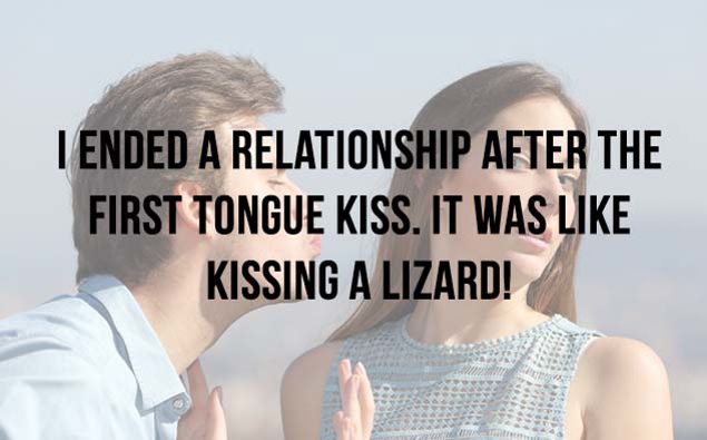 What Was Your Worst Kissing Experience?