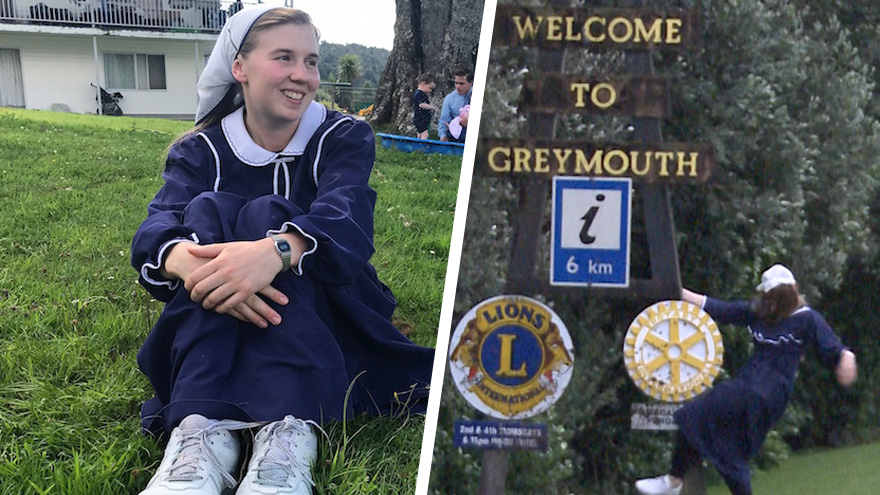 What happens when you dress like a Gloriavale resident in their local town?