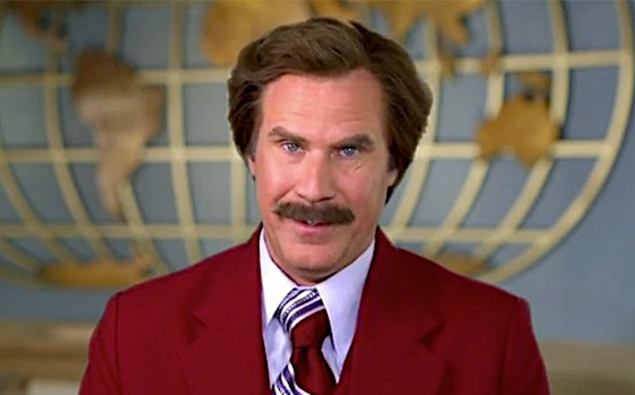 Our favourite anchorman Ron Burgundy is back!