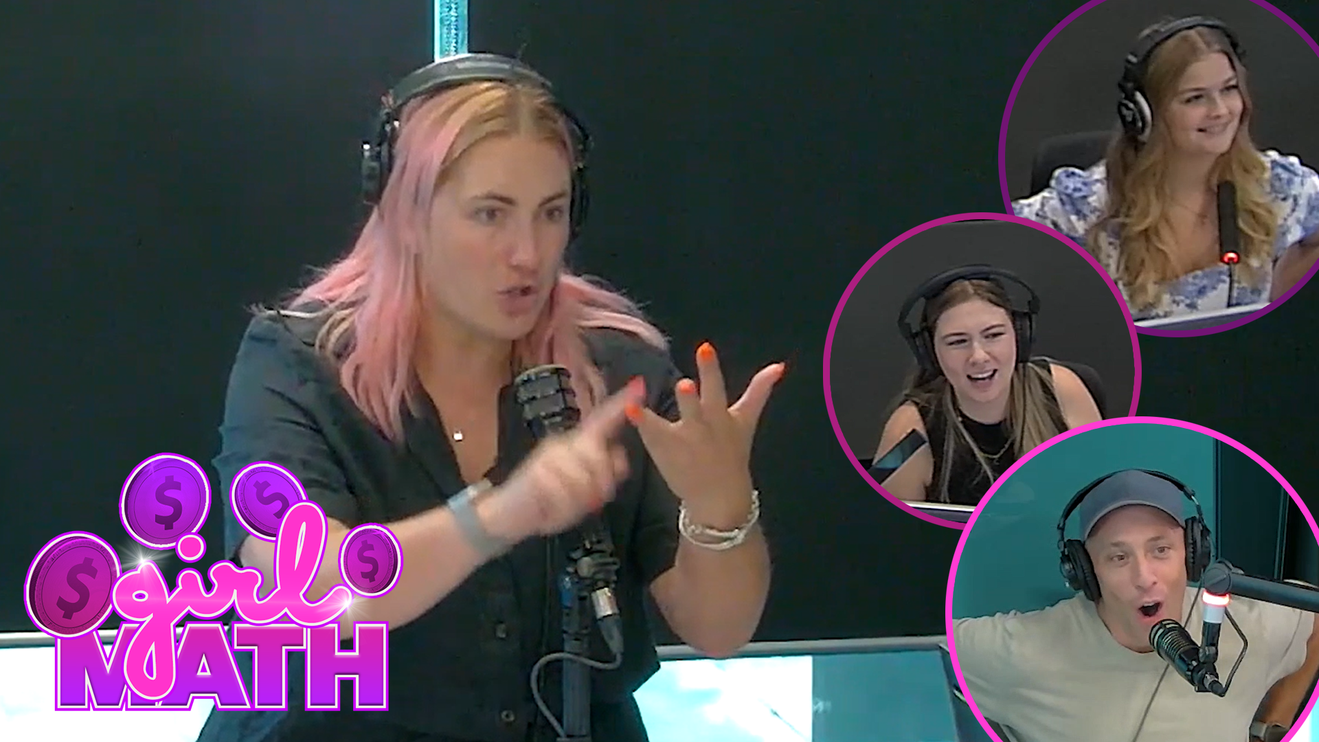 Fletch, Vaughan & Hayley Girl Math for Leap Day