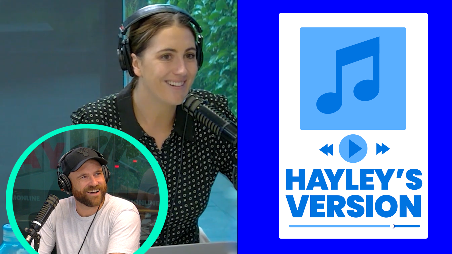 Hayley wrote an original song for Vaughan's 40th Birthday