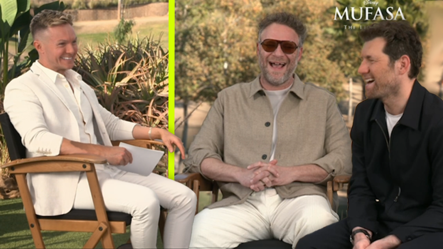 Seth Rogen & Billy Eichner Talk Mufasa: The Lion King & Comedy Gold