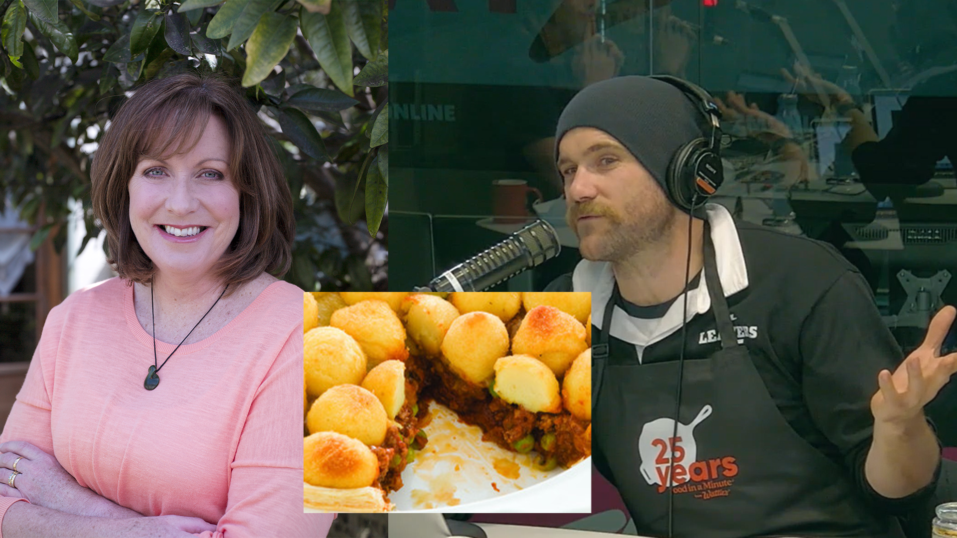 Vaughan relives his childhood trauma with Allyson Gofton from Food In A ...